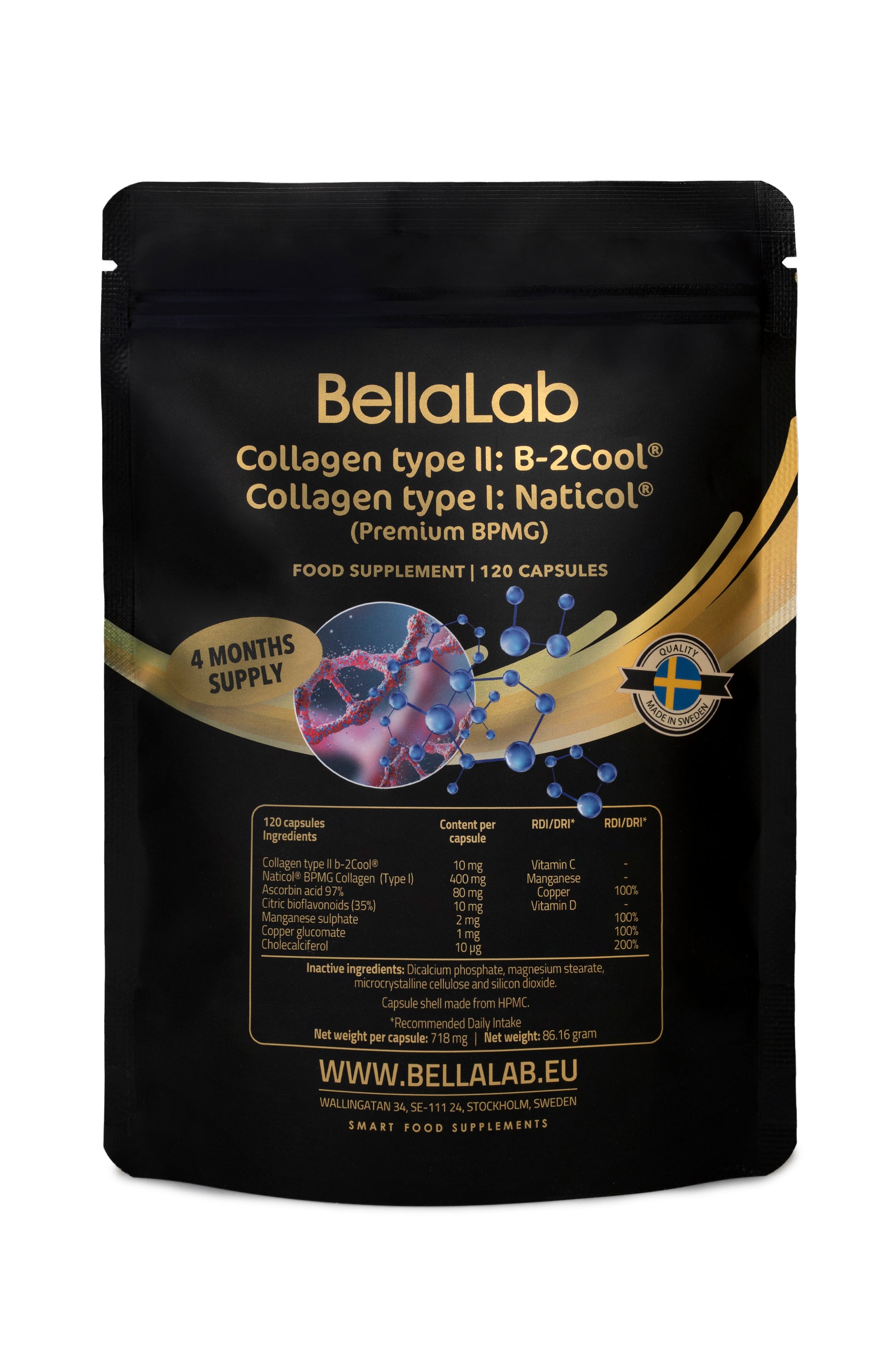 Collagene tipo II e I: sostegno a pelle, ossa e articolazioni. – Bellalab SI