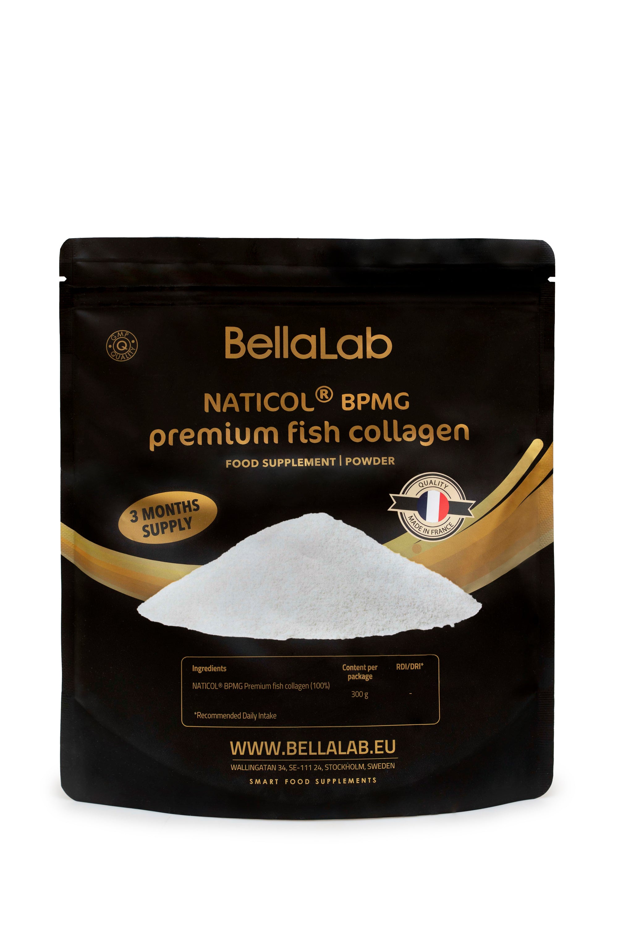 Naticol® bpmg premium fish collagen powder – Bellalab SI